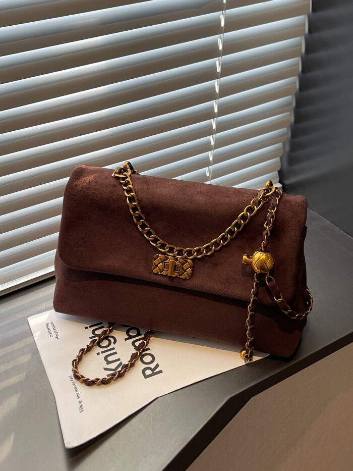 Casual Retro Niche Leopard Print Bag for Women New Fashion Versatile ...