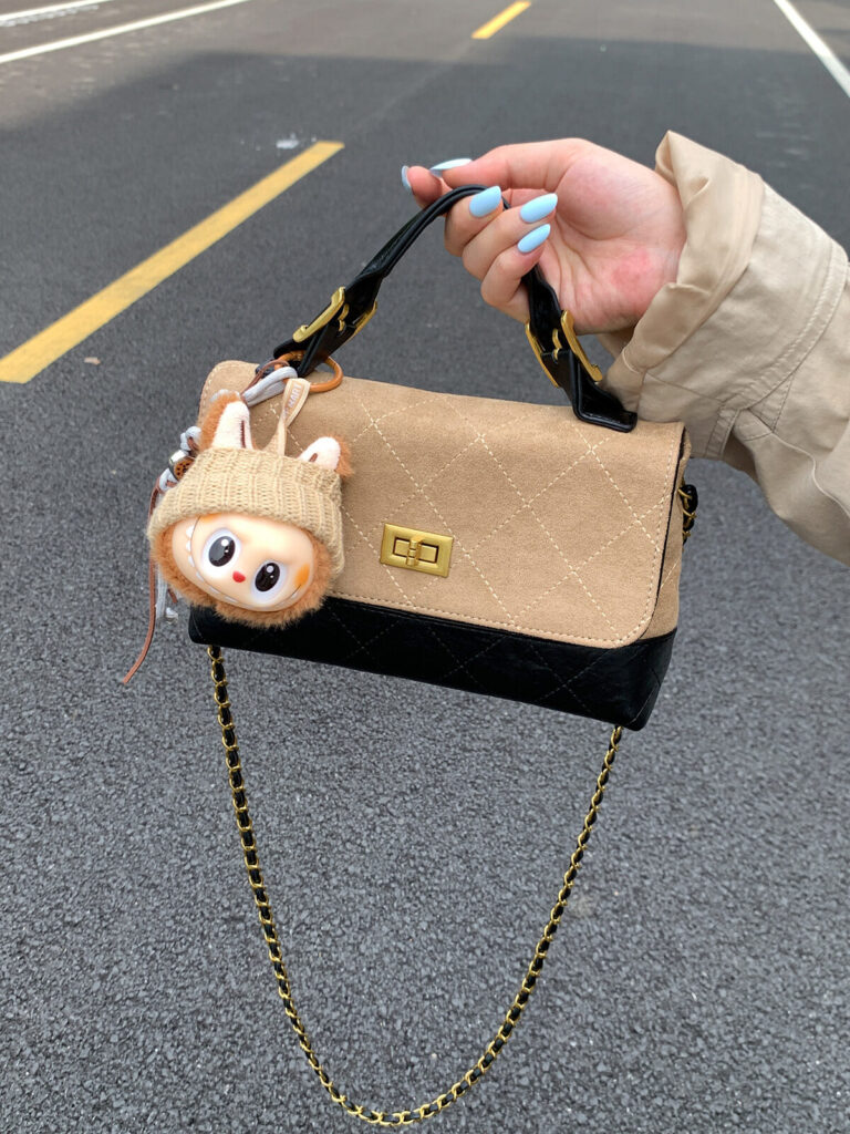 Super Popular Niche Color-Blocked Bags for Women New Autumn Vintage ...